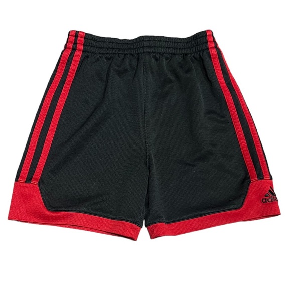 adidas | Bottoms | Adidas Toddler Boys Red Black Athletic Basketball ...